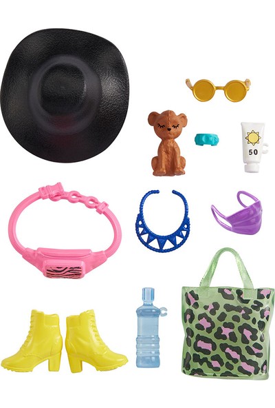 Barbie Barbienin Moda Aksesuarları Paketleri GWD98-GRC14 Barbie Barbienin Moda Aksesuarları Paketleri GWD98-GRC14