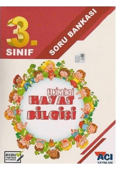 Açı Yayınları 3. Sınıf Etkinlikli Hayat Bilgisi Soru Bankası