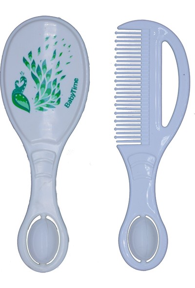 Baby Time Babytime Tarak Fırça Seti BT189-BEYAZ Baby Time Babytime Tarak Fırça Seti BT189-BEYAZ