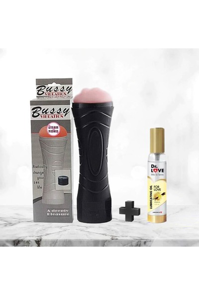 Dr. Love 7 Titreşi Mli Realistik El Vajinası Kayganlaştırıcı Jelli