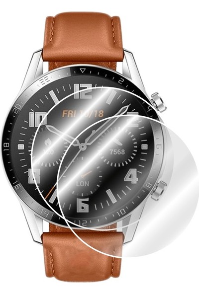Ecr Huawei Watch Gt 2 46 mm Gerçek Kırılmayan Ekran Koruyucu (2 Adet) Ecr Huawei Watch Gt 2 46 mm Gerçek Kırılmayan Ekran Koruyucu (2 Adet)