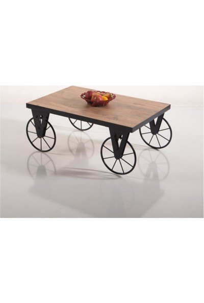 Retodesign Tekerlekli Orta Sehpa Retodesign Tekerlekli Orta Sehpa