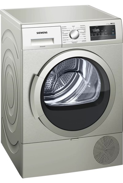 Siemens iQ300 WT45RV0STR 8 kg Isı Pompalı Kurutma Makinesi