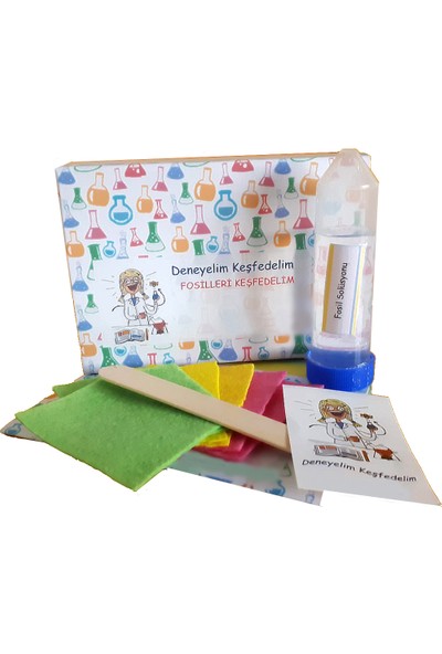 Deneyelim Keşfedelim Fosilleri Keşfedelim