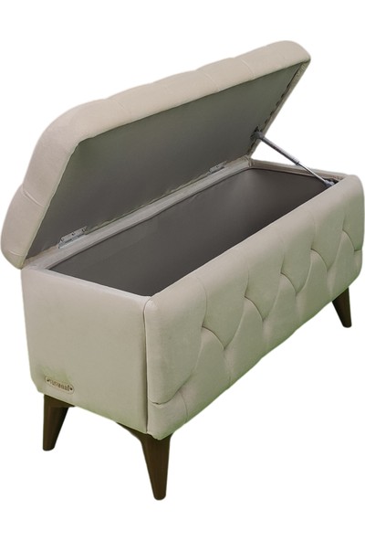 Vavonni Sandıklı Puf A+ Kalite 90 cm