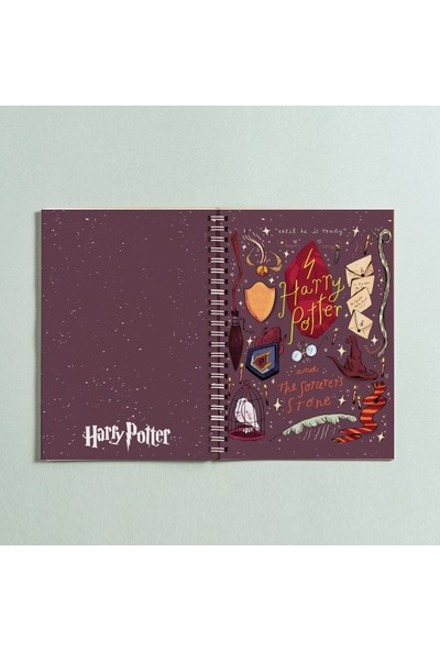 Paytak Moda A5 Harry Potter Tasarım Spiralli 96 Yaprak Çizgisiz Defter PYTKDT0229 Paytak Moda A5 Harry Potter Tasarım Spiralli 96 Yaprak Çizgisiz Defter PYTKDT0229