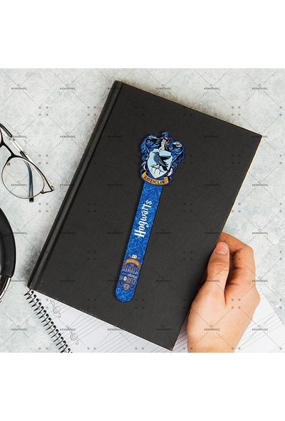 Hipder Ravenclaw Baskılı Ahşap Kitap Ayracı