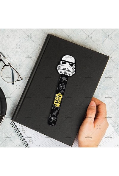 Hipder Storm Trooper Baskılı Ahşap Kitap Ayracı