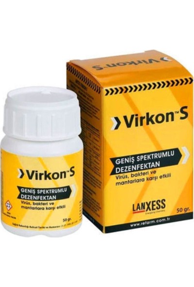 Virkon-S Geniş Spektrumlu Dezenfektan 50 gr