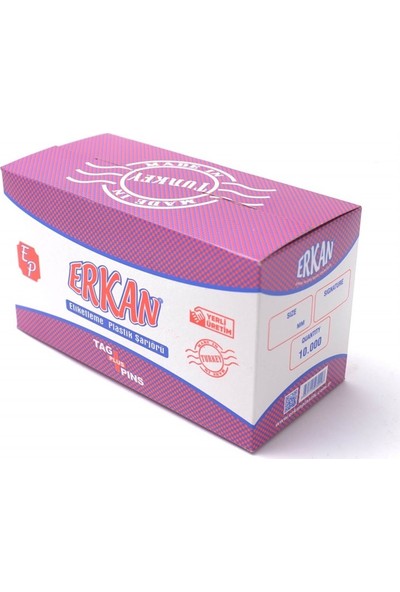Erkan Etiket Tabancası Standart Kılçık 40 mm 10000'LI