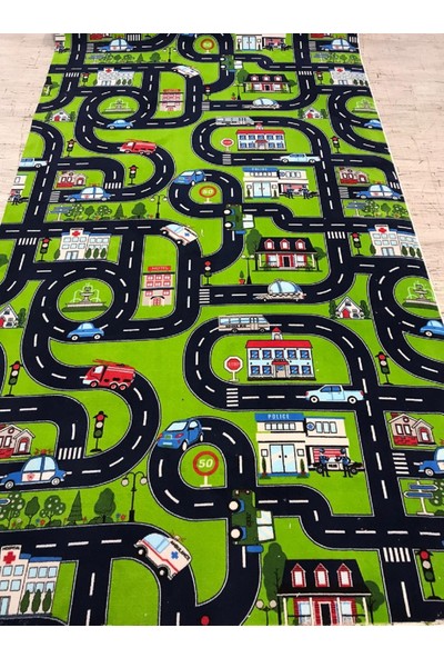 Halıser Kaymaz Taban Jel Yolluk Çocuk Halısı 100 x 100