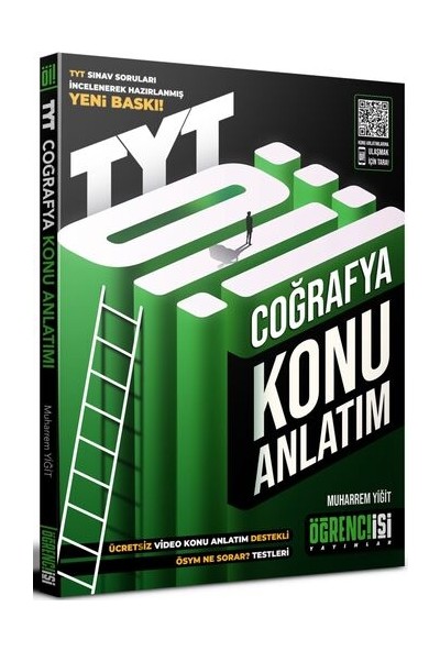 Öğrenci İşi Yayınları TYT Coğrafya Konu Anlatım - Muharrem Yiğit Öğrenci İşi Yayınları TYT Coğrafya Konu Anlatım - Muharrem Yiğit