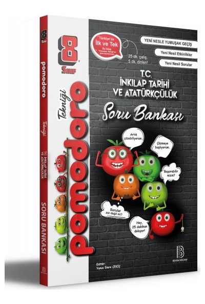 Benim Hocam Yayınları 8.Sınıf Pomodoro İnkılap Tarihi Soru Bankası - Yunus Emre Çekiç Benim Hocam Yayınları 8.Sınıf Pomodoro İnkılap Tarihi Soru Bankası - Yunus Emre Çekiç
