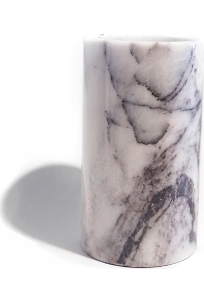 Lux & Marble Krug Lilac - Leylak Mermer Vazo