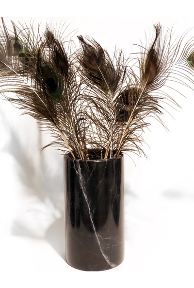 Lux & Marble Krug Black - Siyah Mermer Vazo Lux & Marble Krug Black - Siyah Mermer Vazo