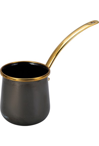 Emsan Troy Orta Boy Cezve Siyah
