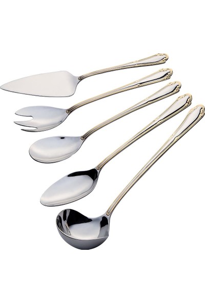 Emsan Göksu Gold 5 Parça Servis Seti