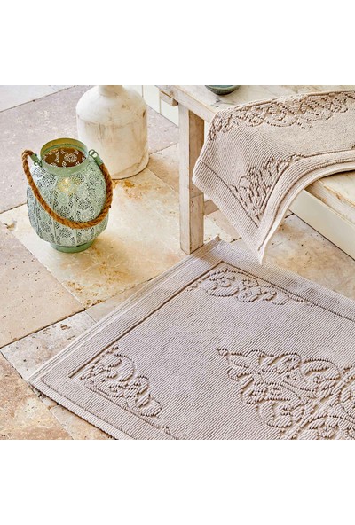 Karaca Home Milly Krem 2li Paspas Set