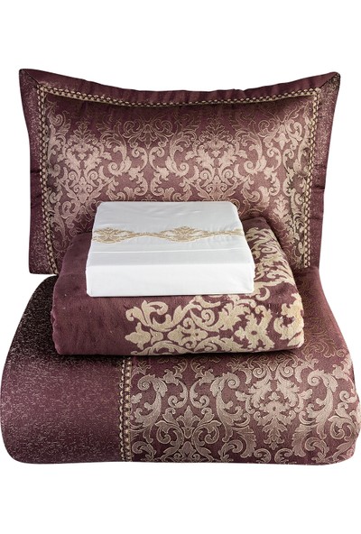 Karaca Home Josephine Mürdüm 10 Parça Çeyiz Seti Karaca Home Josephine Mürdüm 10 Parça Çeyiz Seti