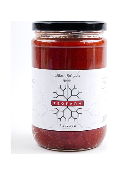 Teofarm Tatlı Biber Salçası 660 GR Teofarm Tatlı Biber Salçası 660 GR