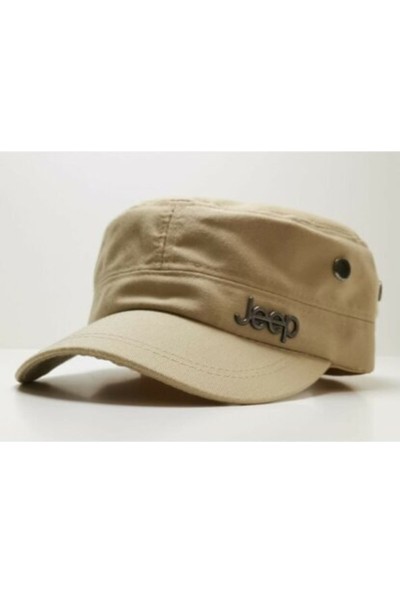 Jeep Castro Tarzı Kamuflaj Şapka