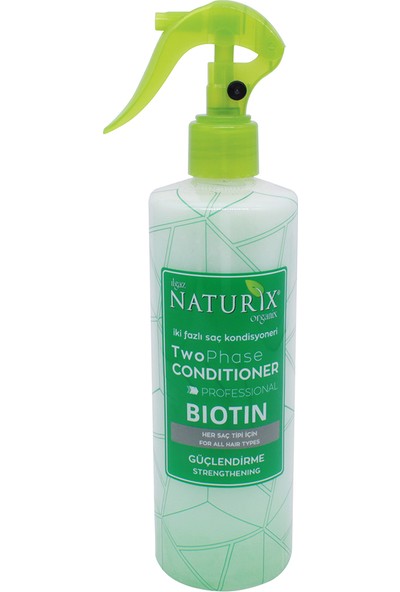 Naturix Bitkisel Biotin Bakım Iki Fazlı Saç Açıcı Sprey 400 ml Naturix Bitkisel Biotin Bakım Iki Fazlı Saç Açıcı Sprey 400 ml