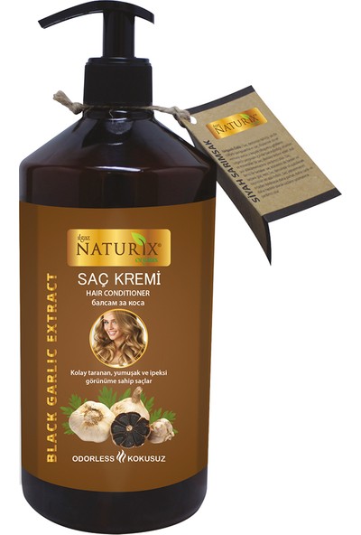 Naturix Doğal Siyah Sarımsak Özlü 500 ml