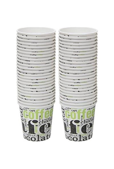 Bencup Karton Bardak 7 Oz 50' Li