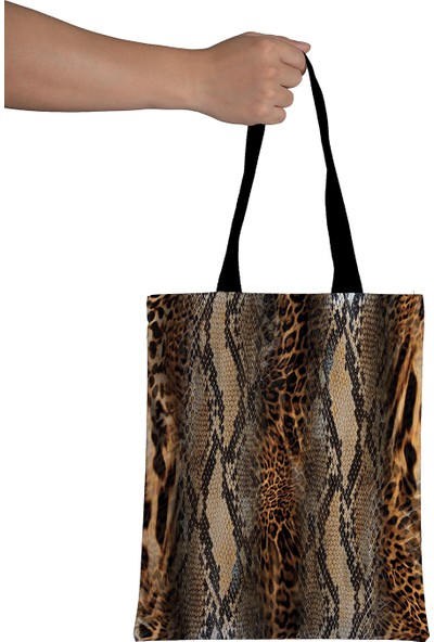 Madame Mila Leopar Desenli Bez Çanta