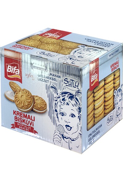 Bifa Sütlü Kremali Bisküvi 1080 gr