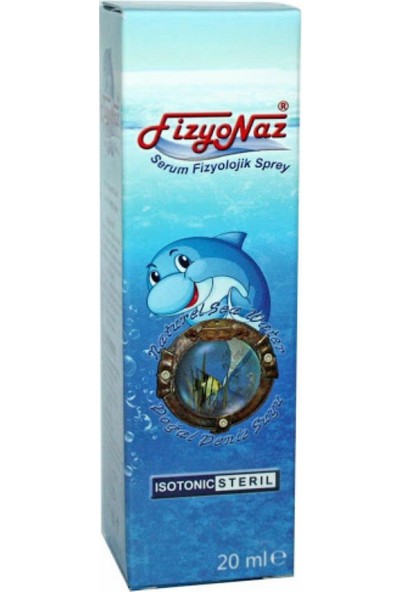 Fizyonaz Serum Fizyolojik Sprey 20 ml Fizyonaz Serum Fizyolojik Sprey 20 ml