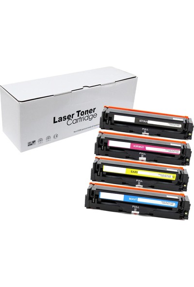 Propri̇nt Mf 642CDW-MF-643CDW Muadil Toner Seti 1.500 Sf CRG-054H-3 Propri̇nt Mf 642CDW-MF-643CDW Muadil Toner Seti 1.500 Sf CRG-054H-3