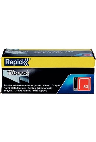 Rapıd Rapid 53/14 5m Galvaniz Zımba Teli