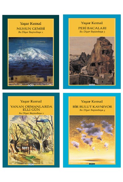 Bir Ada Hikayesi Serisi 4 Kitap - Yaşar Kemal Bir Ada Hikayesi Serisi 4 Kitap - Yaşar Kemal