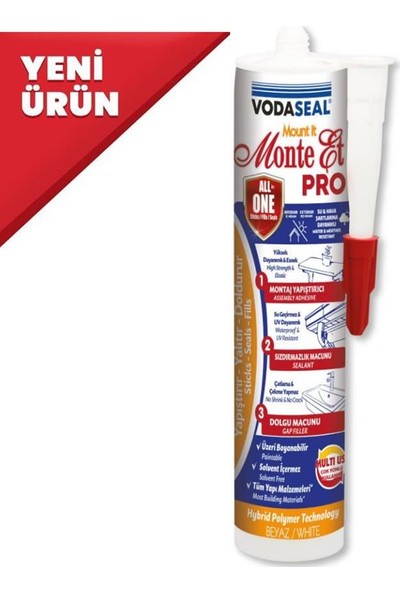 Vodaseal Monte Et Pro Kartuş 290 ml