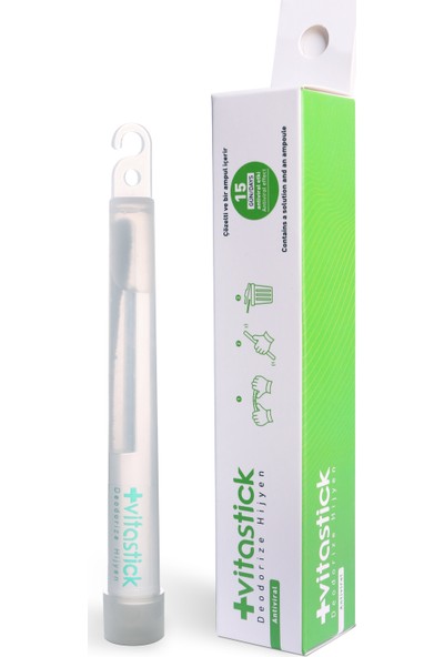 Vitastick Antiviral Sterilizasyon Çubuğu - Deodorize Hijyen Vitastick Antiviral Sterilizasyon Çubuğu - Deodorize Hijyen