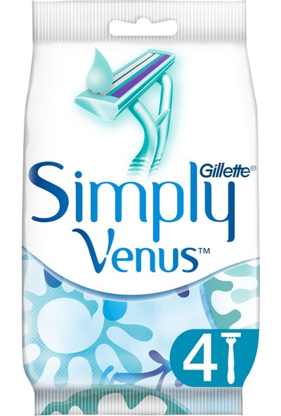 Gillette Simply Venus 2 4'lü Kullan At Kadın Tıraş Bıçağı Gillette Simply Venus 2 4'lü Kullan At Kadın Tıraş Bıçağı
