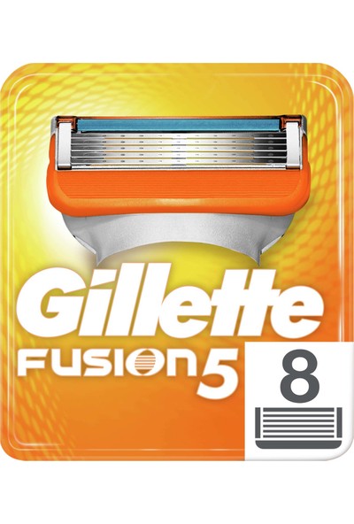 Gillette Fusion 8'li Yedek Tıraş Bıçağı Gillette Fusion 8'li Yedek Tıraş Bıçağı