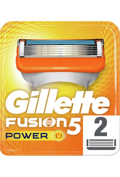 Gillette Fusion Power 2'li Yedek Tıraş Bıçağı