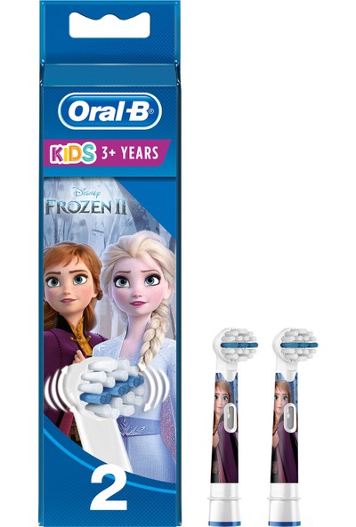 Oral-B Frozen Çocuklar İçin 2'li Şarjlı Diş Fırçası Yedek Başlığı