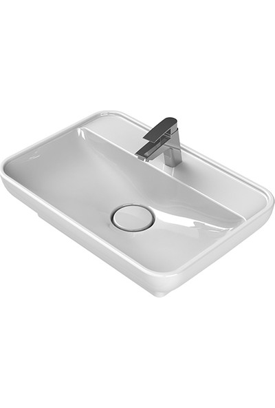 Turkuaz Cerastyle Lal Tezgah Üstü Lavabo 60 cm 072700U