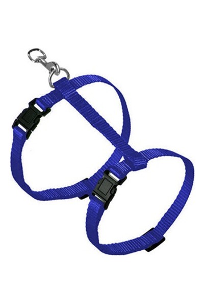 Kedi Göğüs Tasması Dokuma Max:17-23*min:28-40 Mavi