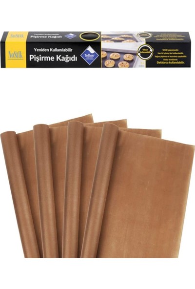 Yıkanılabilir Fırın Kağıdı & Mangal Örtüsü 4'lü (Tarım ve Orman Bakanlığı Onaylı)