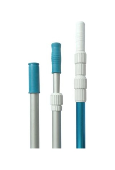 Mega Pool Havuz Temizlik Teleskobik Süpürge-Kepçe-Fırça Sapı 2 x 2 M Mega Pool Havuz Temizlik Teleskobik Süpürge-Kepçe-Fırça Sapı 2 x 2 M