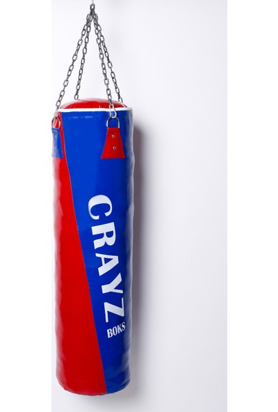 Crayz Boks Kum Torbası Içi Dolu + Tavan Askı Aparatı Crayz Boks Kum Torbası Içi Dolu + Tavan Askı Aparatı