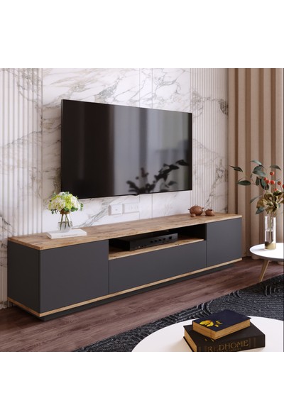 Robin Home Loft Tv Ünitesi Televizyon Sehpası Tv Sehpası Lf7-Aa