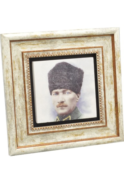 Sadrazam Doğaltaş Tablo Gazi M.kemal Atatürk Baskılı (20*20) (SA-178) Sadrazam Doğaltaş Tablo Gazi M.kemal Atatürk Baskılı (20*20) (SA-178)