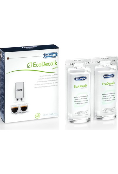 Delonghi Ecodecalk Kahve Makinası Kireç Sökücü - 2 Adet Delonghi Ecodecalk Kahve Makinası Kireç Sökücü - 2 Adet