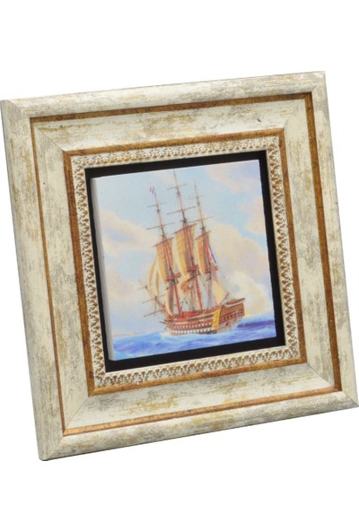 Sadrazam Doğaltaş Tablo Gemi Kalyon Galleon Baskılı SA-160 Sadrazam Doğaltaş Tablo Gemi Kalyon Galleon Baskılı SA-160