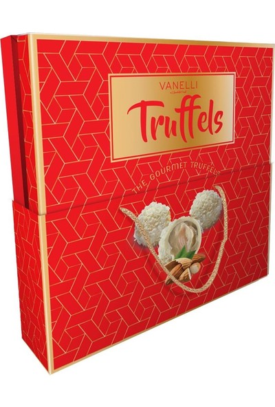 Vanelli Truffels Hindistan Cevizli Bademli Çikolata 210 Gr. (1 Kutu) Vanelli Truffels Hindistan Cevizli Bademli Çikolata 210 Gr. (1 Kutu)